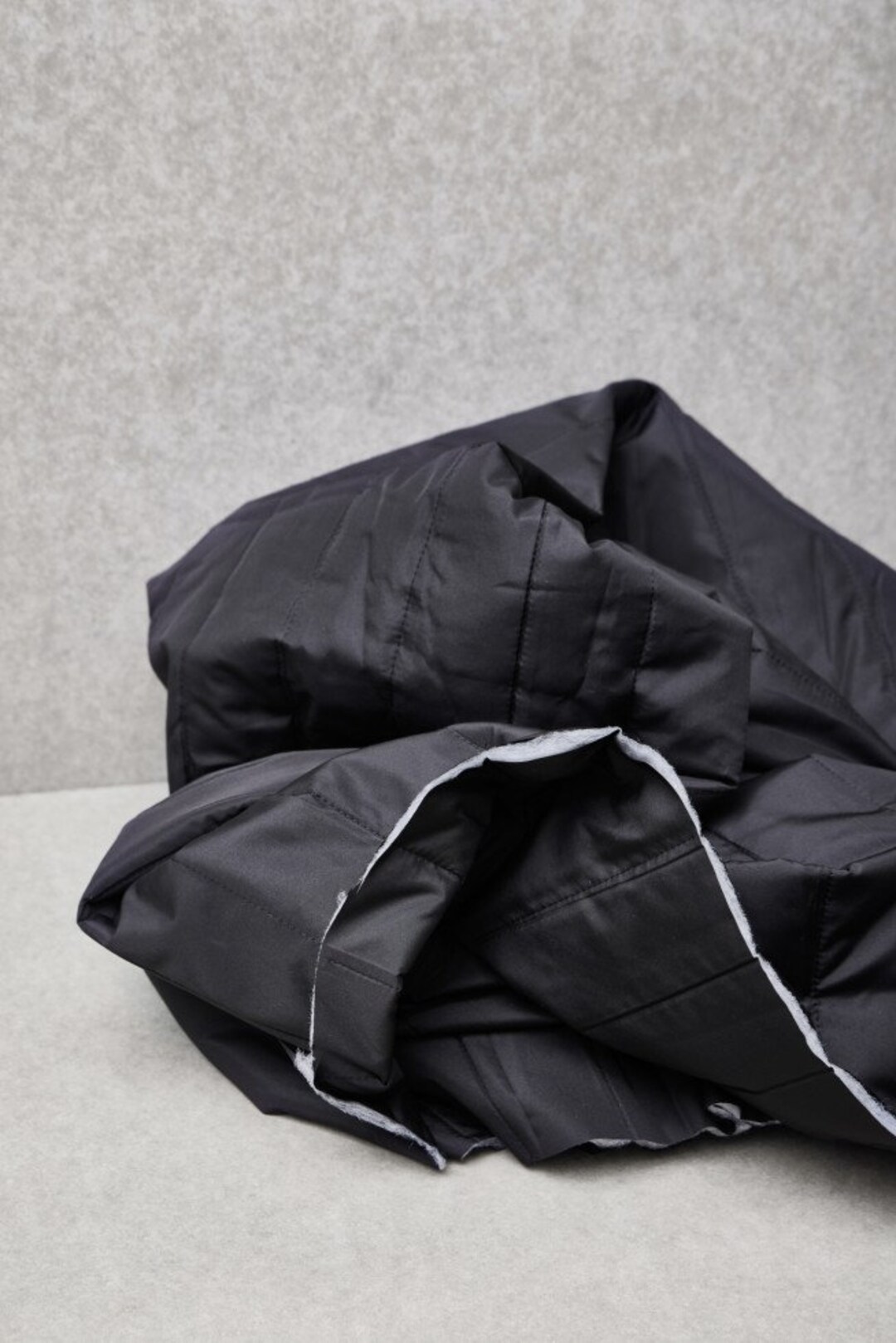 Mind the MAKER Strip Thelma Thermal Quilted Coating Fabric - Black ...