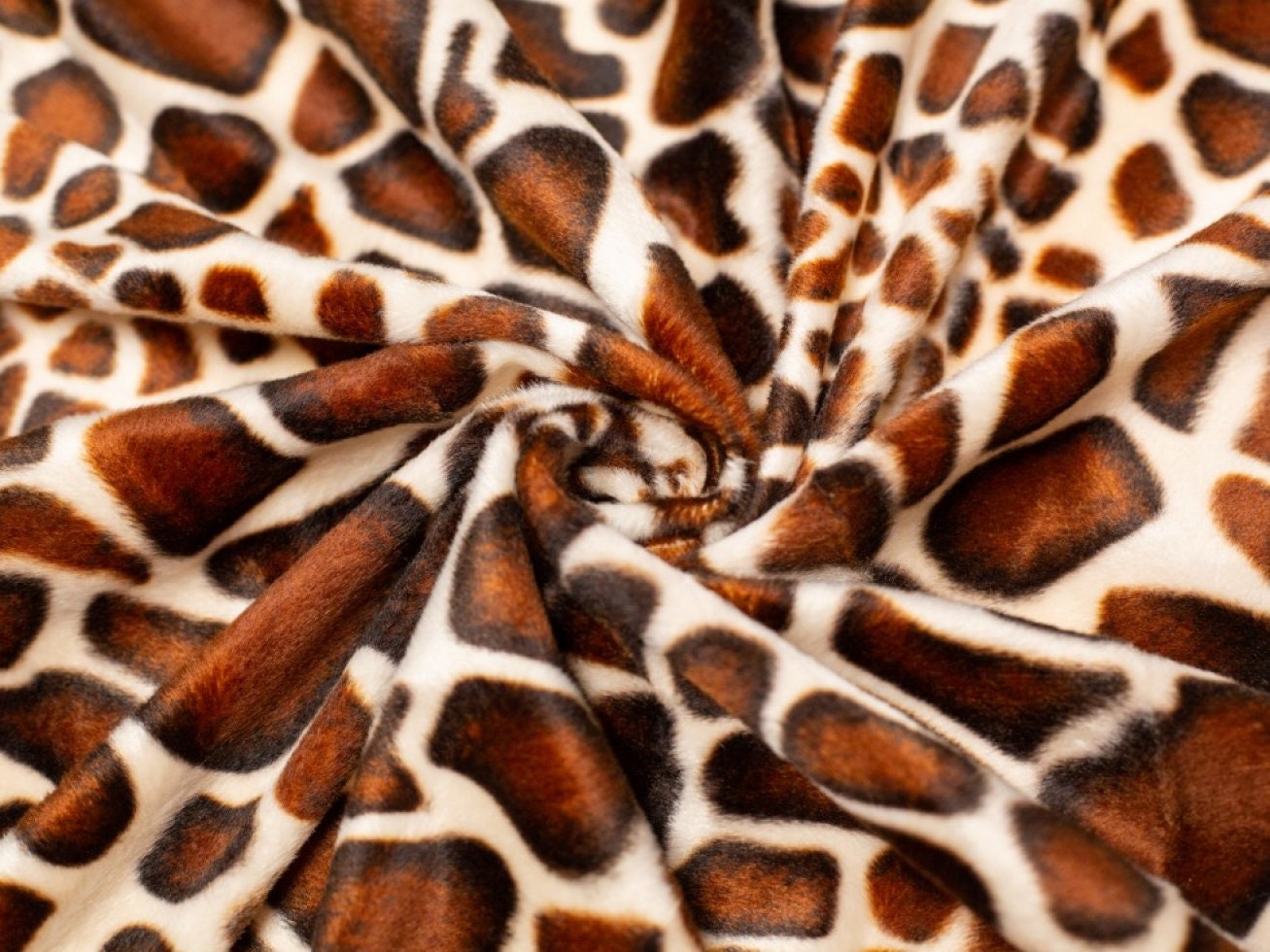 Minerva Core Palette Velboa Kunstpelz Stoff - Leopard Animal Prints ...