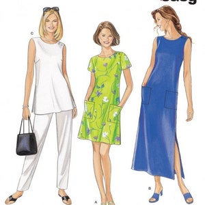 New Look Sewing Pattern 6602 Women S-M-L-XL-XXL Dresses, Trousers, Tops ...