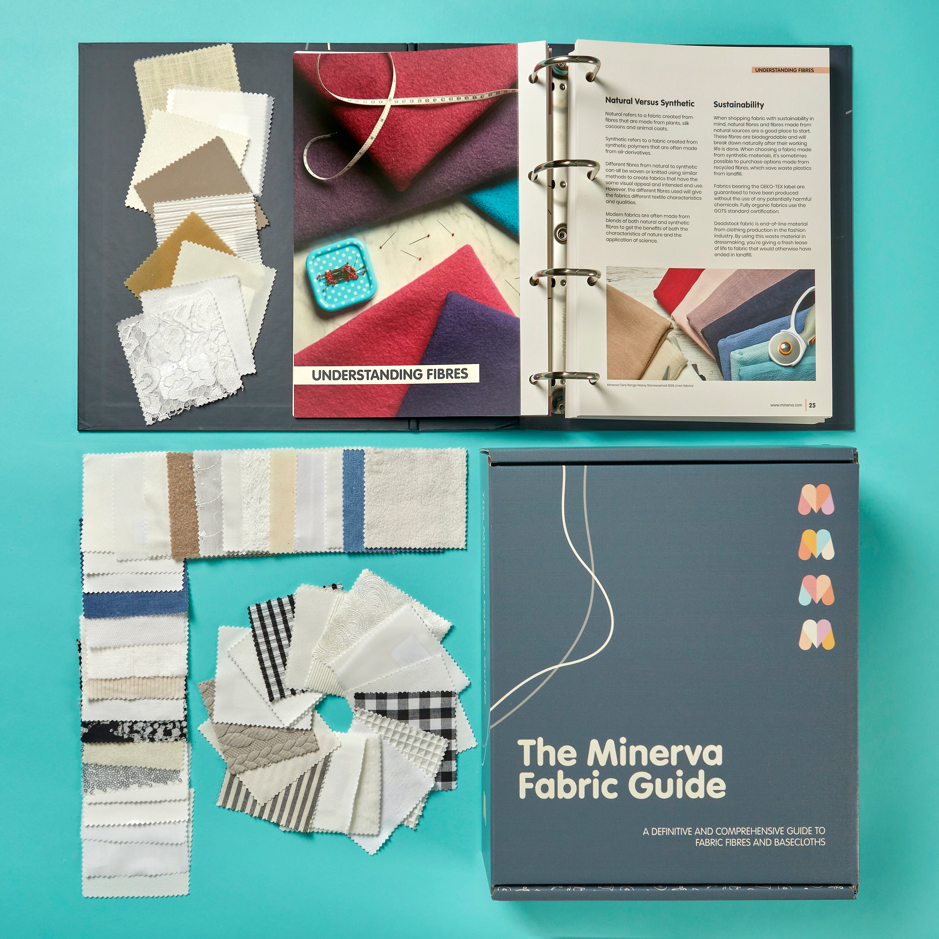 Minerva Fabric Guide the Definitive Guide to Fabrics & Fibres Includes ...
