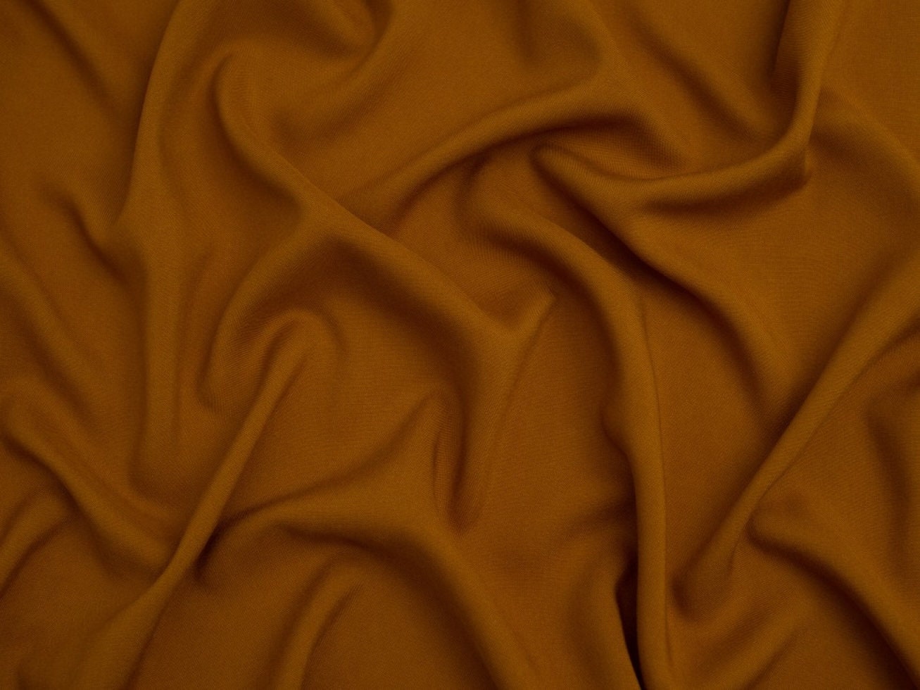 Minerva Core Range Viscose Challis Fabric - Beige Plain Pattern - Width ...