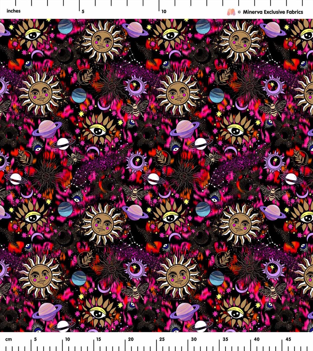 Minerva Exclusive Mystic Montage - Patterned, Celestial - POD Print-on ...