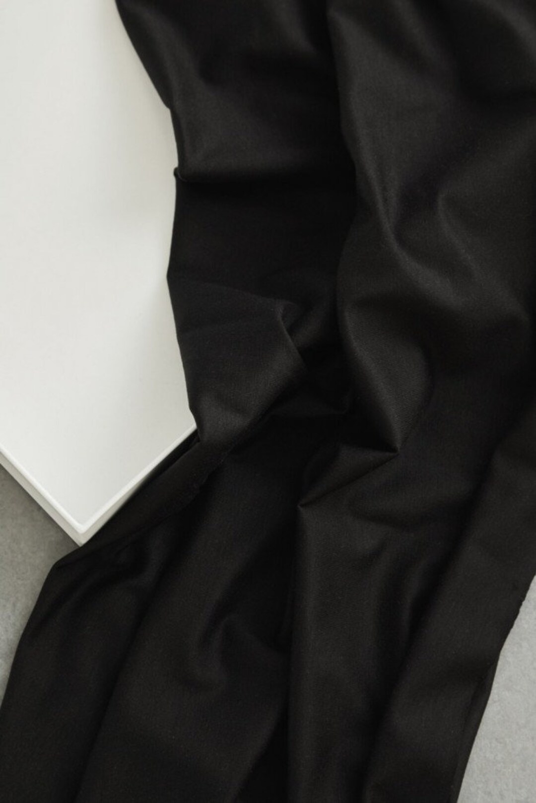Tencel Lyocell Jersey Stretch Knit Fabric - Black Plain Pattern - OEKO ...