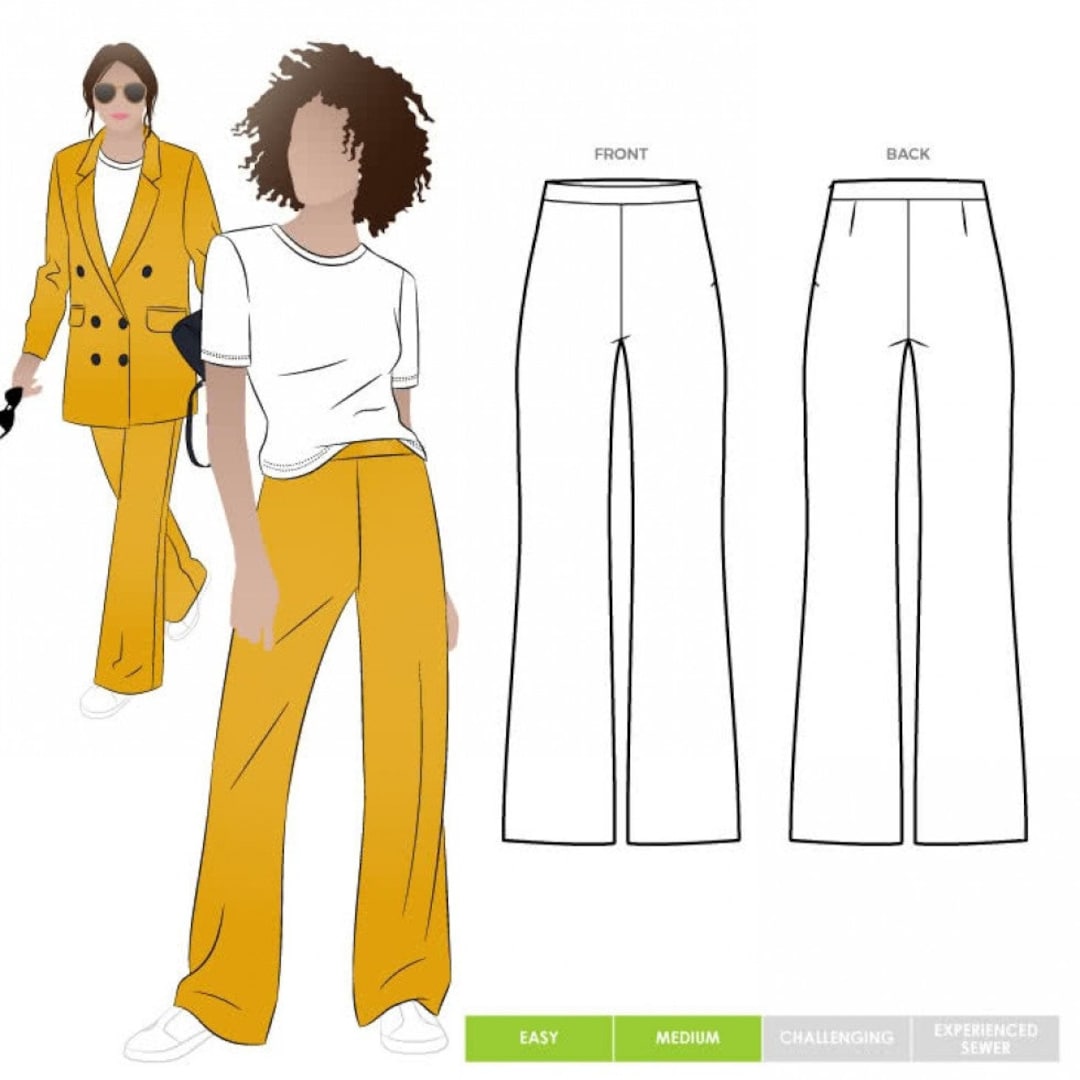 Style Arc Sewing Pattern Mckenzie Pants Women - Etsy