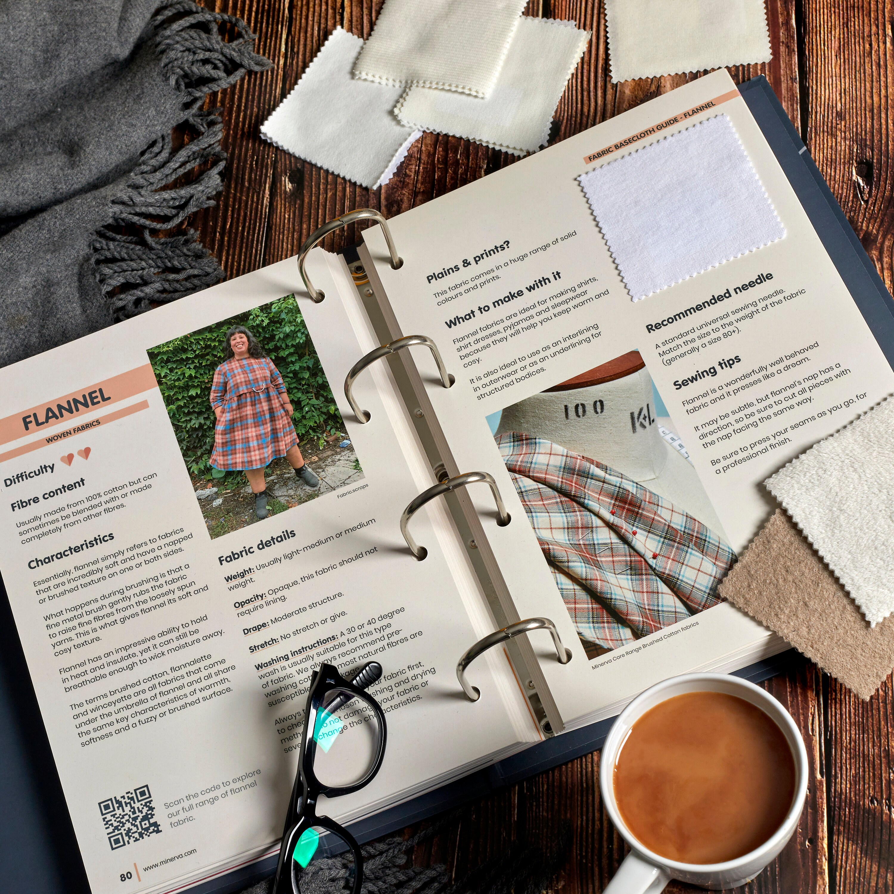 Minerva Fabric Guide the Definitive Guide to Fabrics & Fibres Includes ...