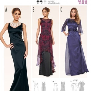 Burda Sewing Pattern 6866 Women 10-12-14-16-18-20-22 Dresses - Etsy