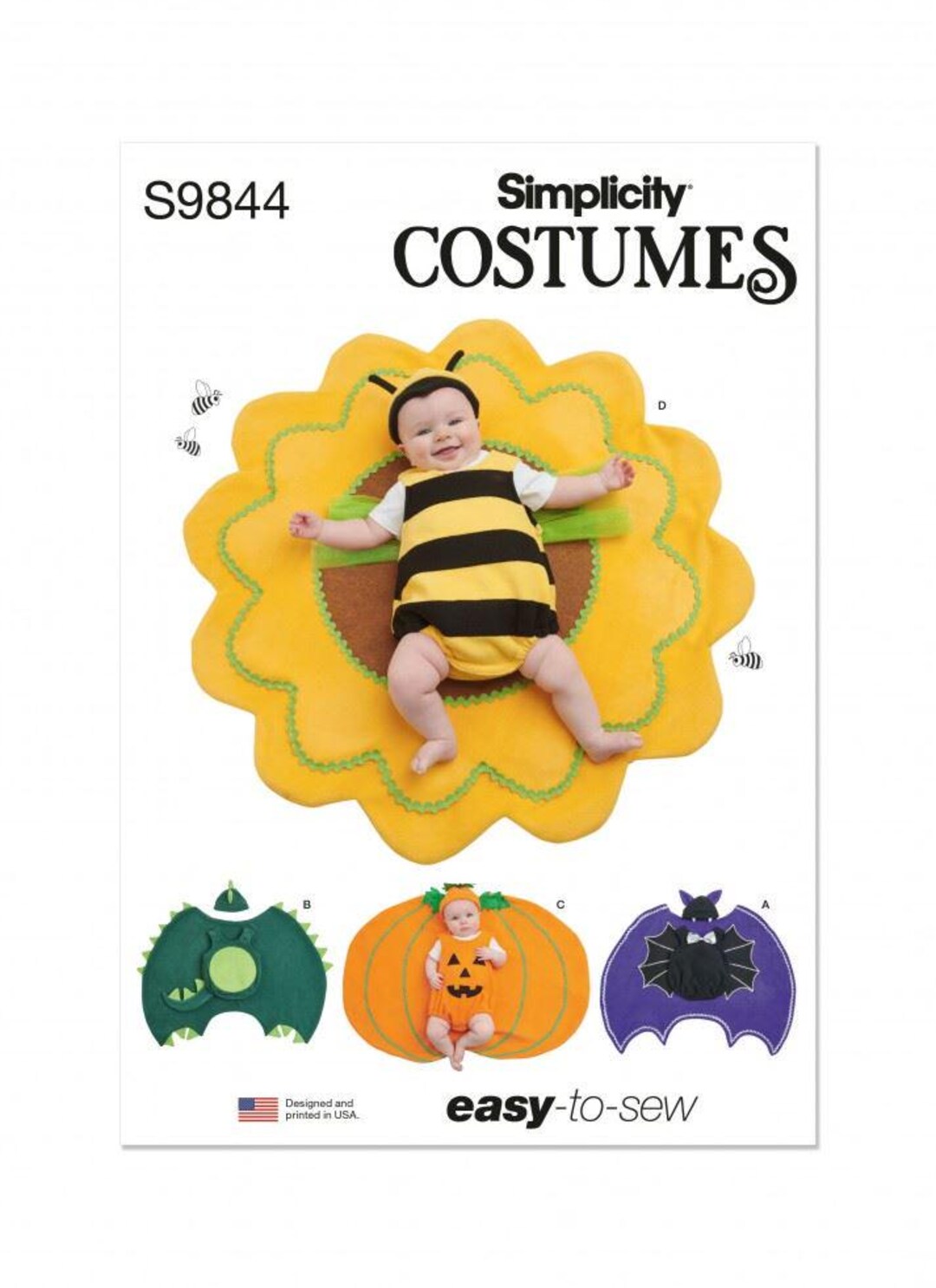 Simplicity 9844 A Costume Sewing Pattern, Paper Dressmaking Pattern ...