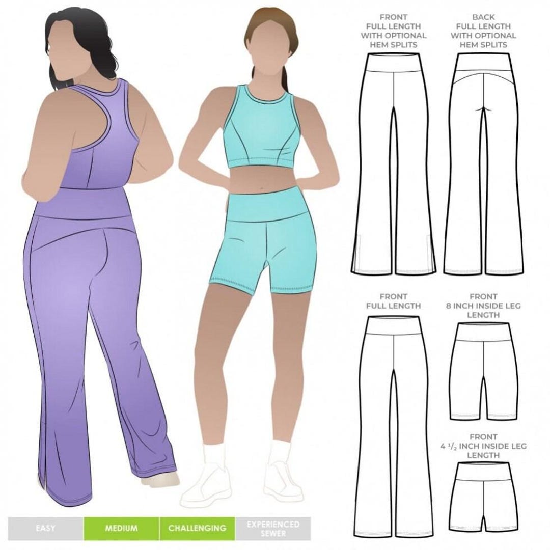 Style Arc Paper Sewing Pattern Sonny Pants & Shorts - Etsy