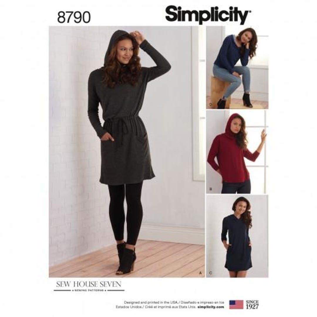 Simplicity Sewing Pattern 8790 Women A - Etsy
