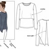 Style Arc Style Arc Sewing Pattern Lila Tiered Skirt Women - Etsy