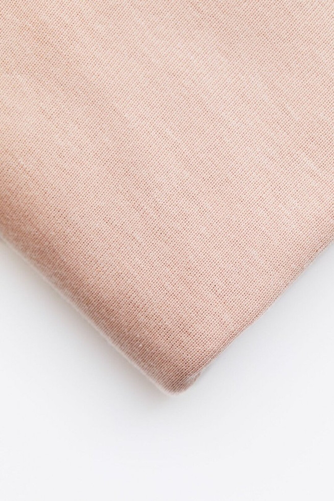 Tencel Lyocell Cotton Fine Jersey Stretch Knit Fabric - Powder Pink ...