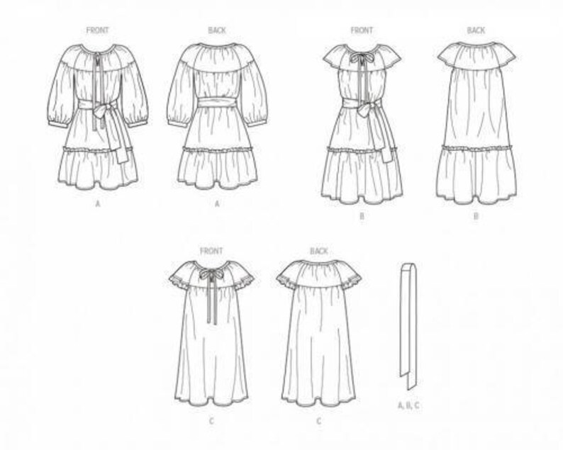 Simplicity 9780 Sewing Pattern for Dresses, Sizes, Easy Dressmaking ...