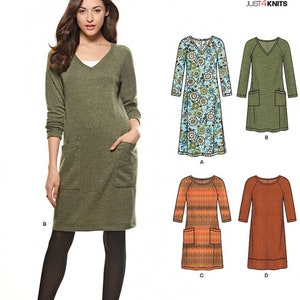 New Look Sewing Pattern 6298 Women A (10-12-14-16-18-20-22) Dresses - Etsy