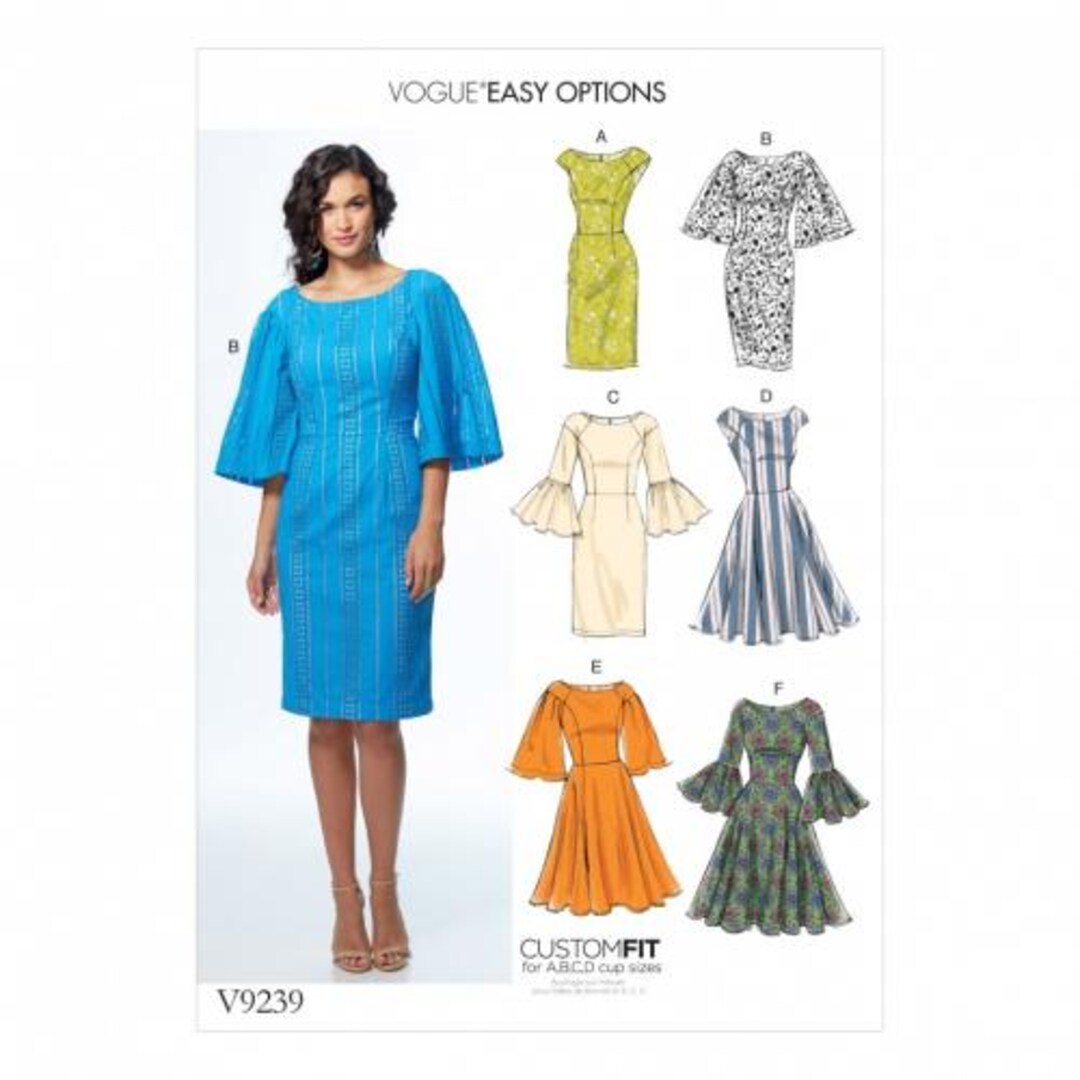 Vogue Sewing Pattern 9239 Women E5 - Etsy
