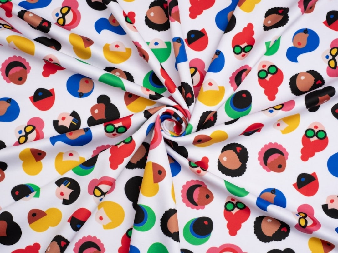 Scuba Stretch Knit Fabric - Minerva Exclusive Making Conversation ...