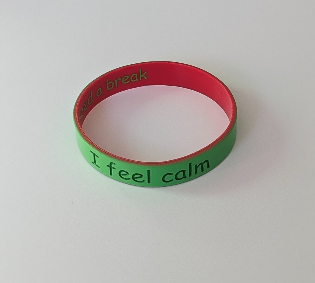 Emotional Regulation Silicone Bracelet (dual Layer) - Etsy