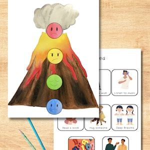 Emotions Volcano - Etsy