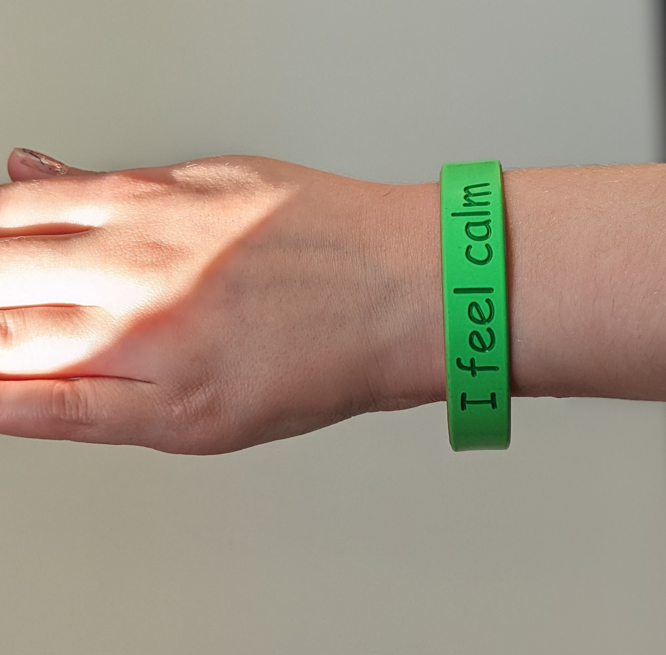 Emotional Regulation Silicone Bracelet (dual Layer) - Etsy Australia