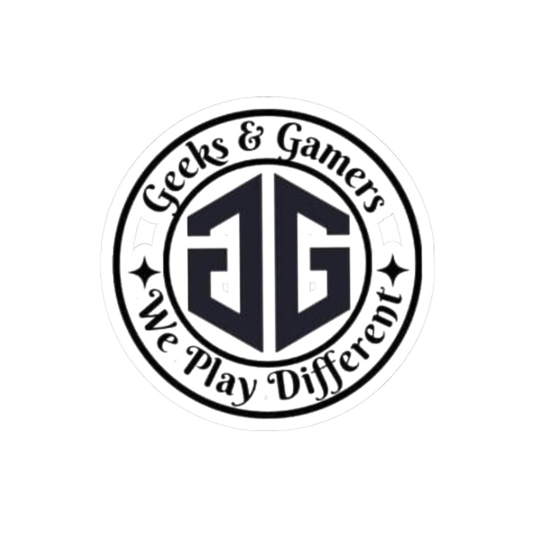 Geeks & Gamers Kiss-cut Stickers for Gamers, Laptop Decals, Fun Gift ...