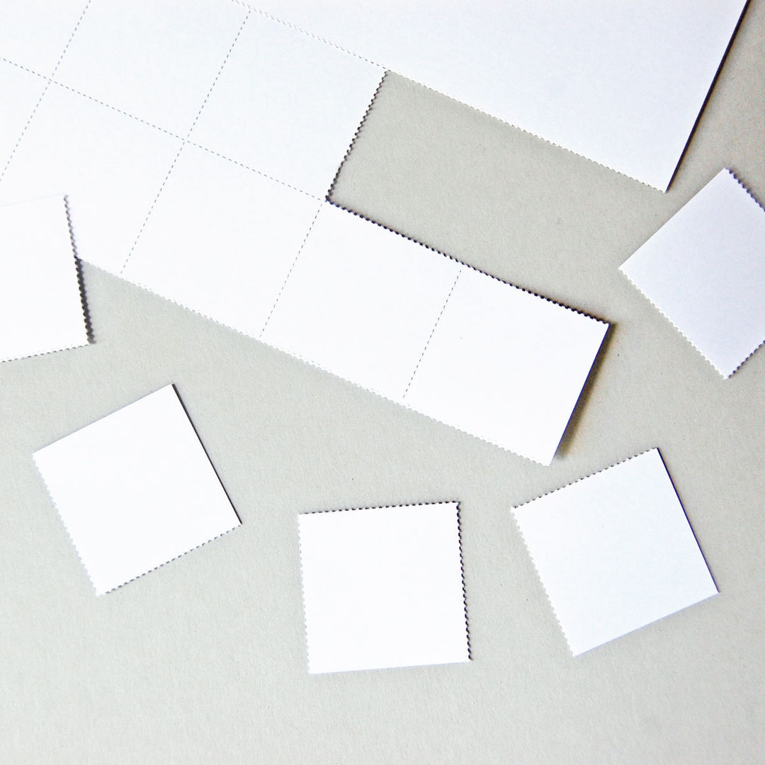 10 Puzzle Cards With Micro-perforation - Etsy