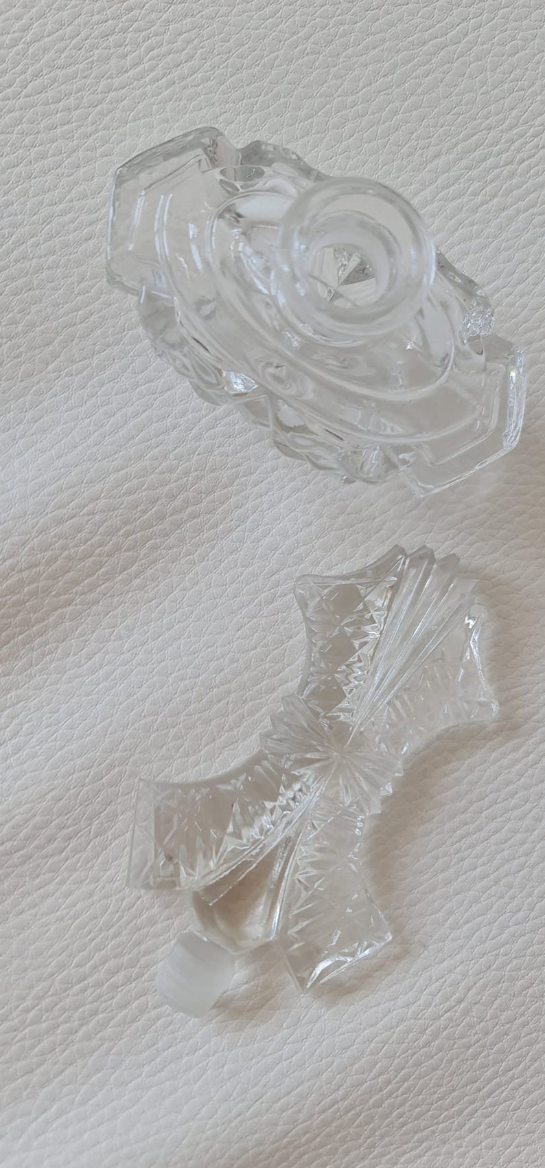 Desna Clear Bow Perfume Bottle - Etsy