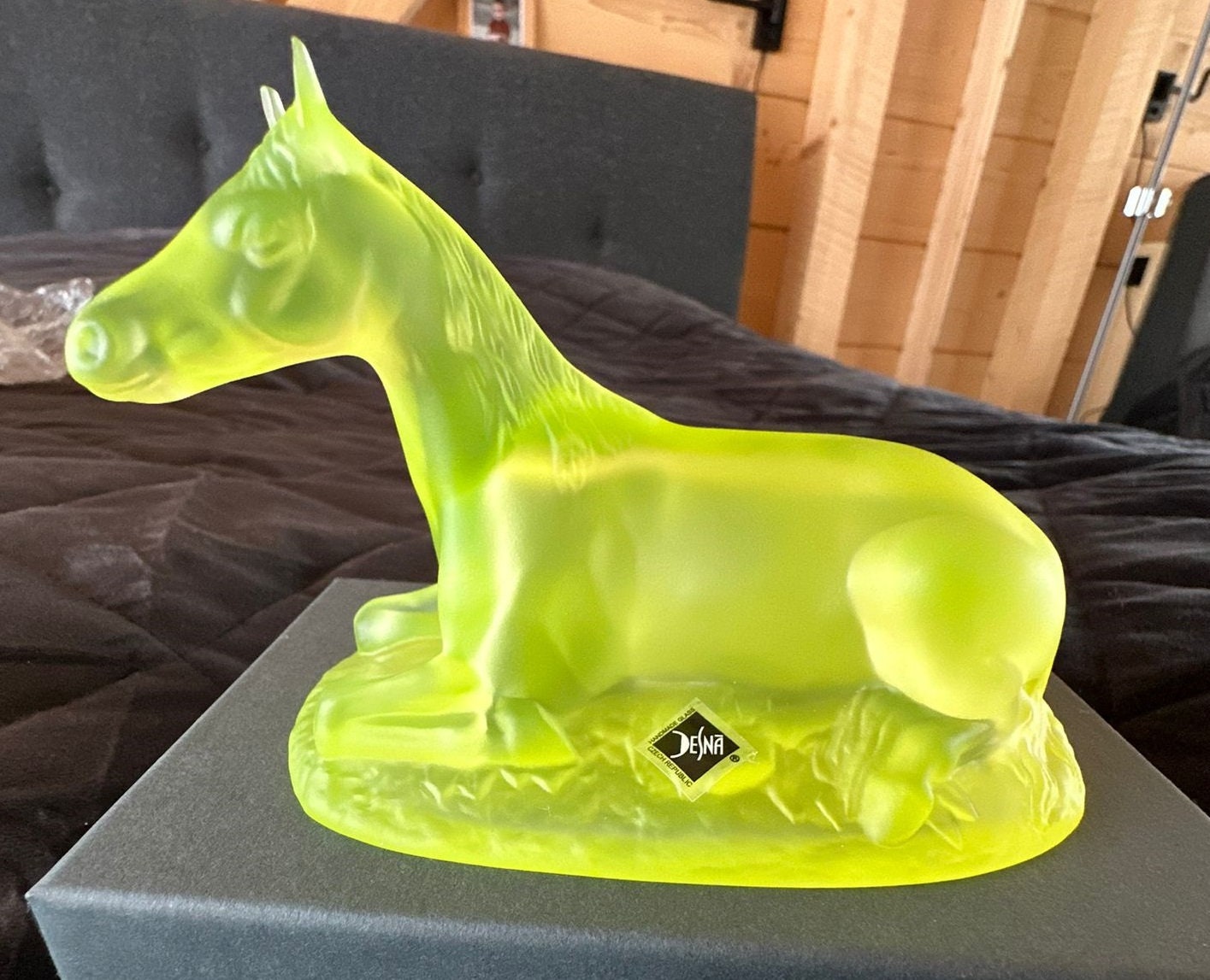 URANIUM DESNA Statue, Reposing HORSE - Etsy