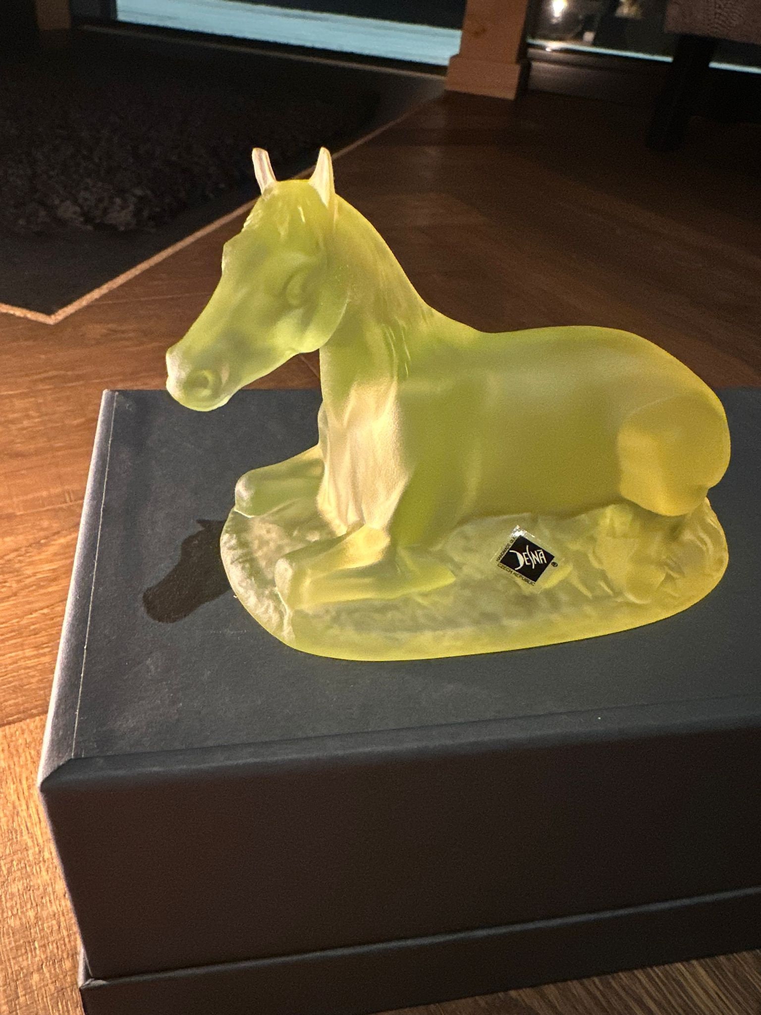 URANIUM DESNA Statue, Reposing HORSE - Etsy