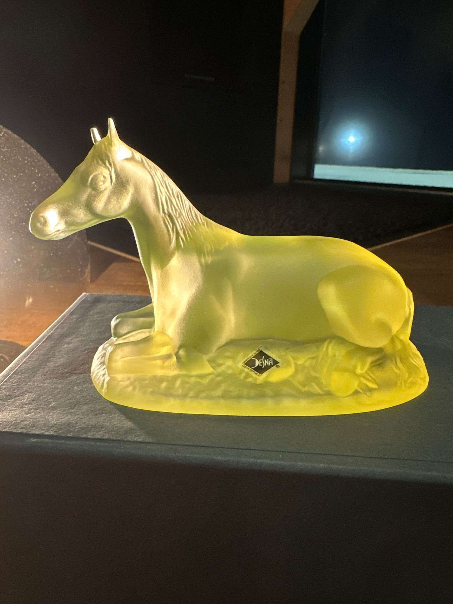 URANIUM DESNA Statue, Reposing HORSE - Etsy