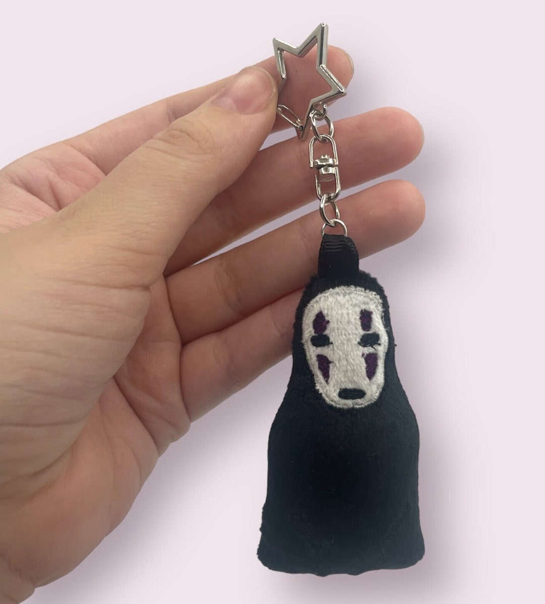 No Face Keychain Studio Ghibli Fan / Spirited Away / Anime - Etsy