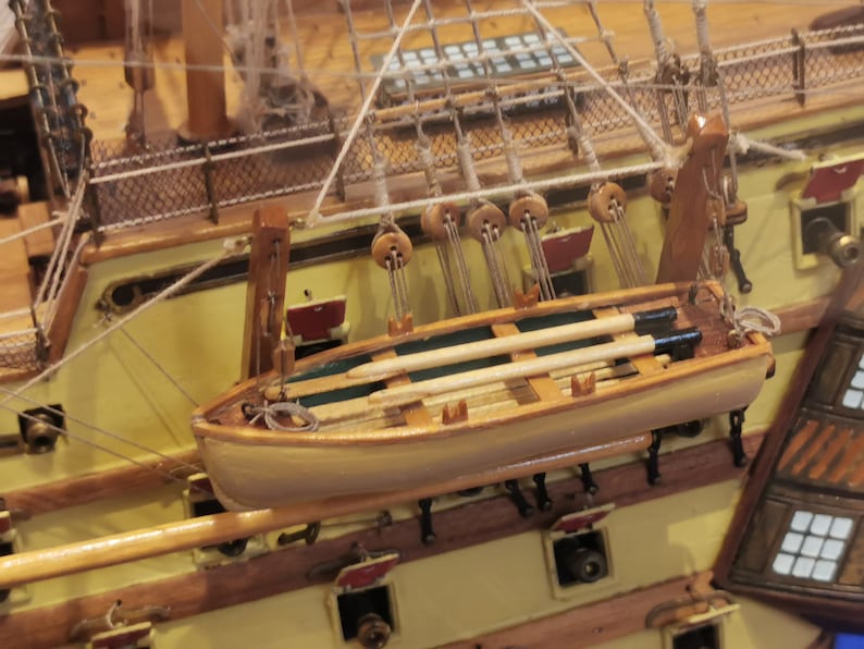Model of HMS Victory- Standing Rigging (COLLECTION ONLY) - Etsy UK