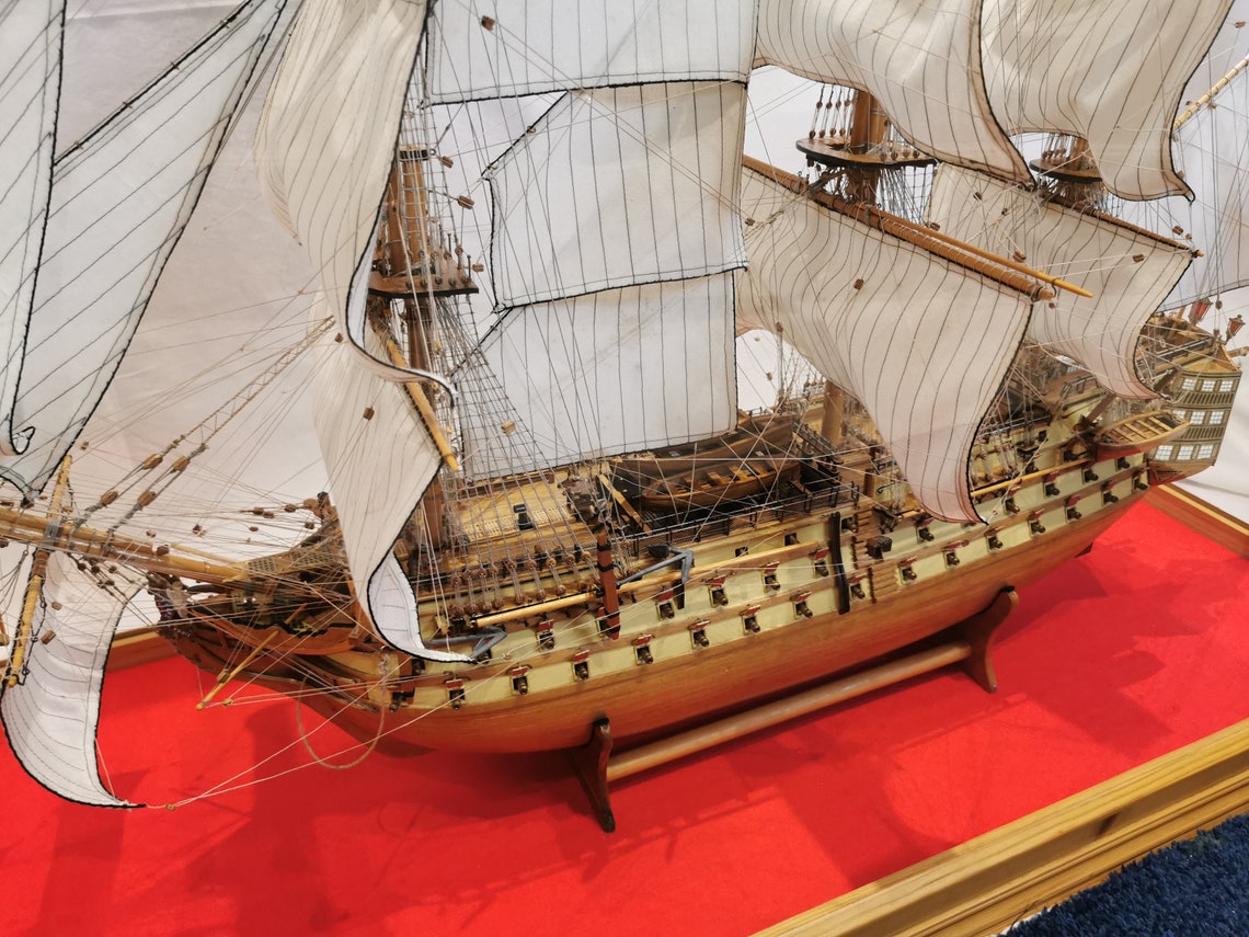 Model of HMS Victory- Full Sail (COLLECTION ONLY) - Etsy UK