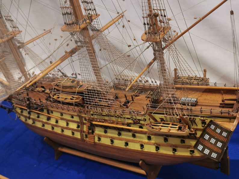 Model of HMS Victory- Standing Rigging (COLLECTION ONLY) - Etsy UK