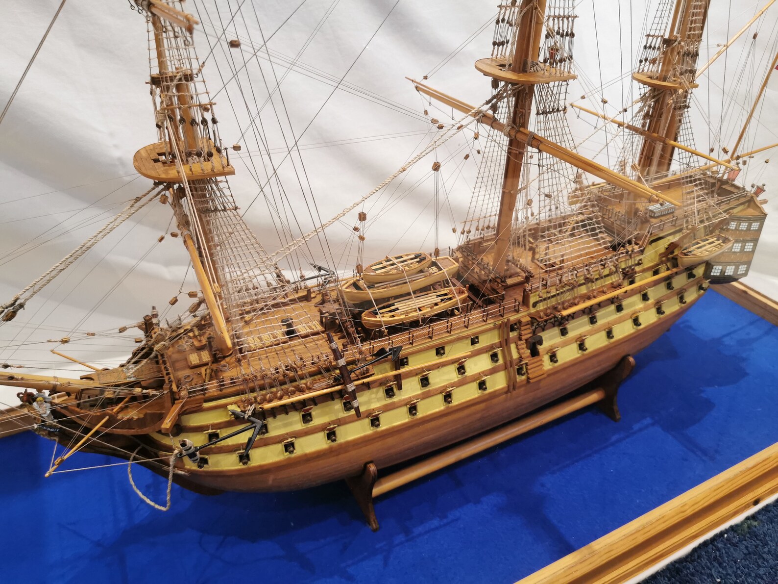 Model of HMS Victory- Standing Rigging (COLLECTION ONLY) - Etsy UK