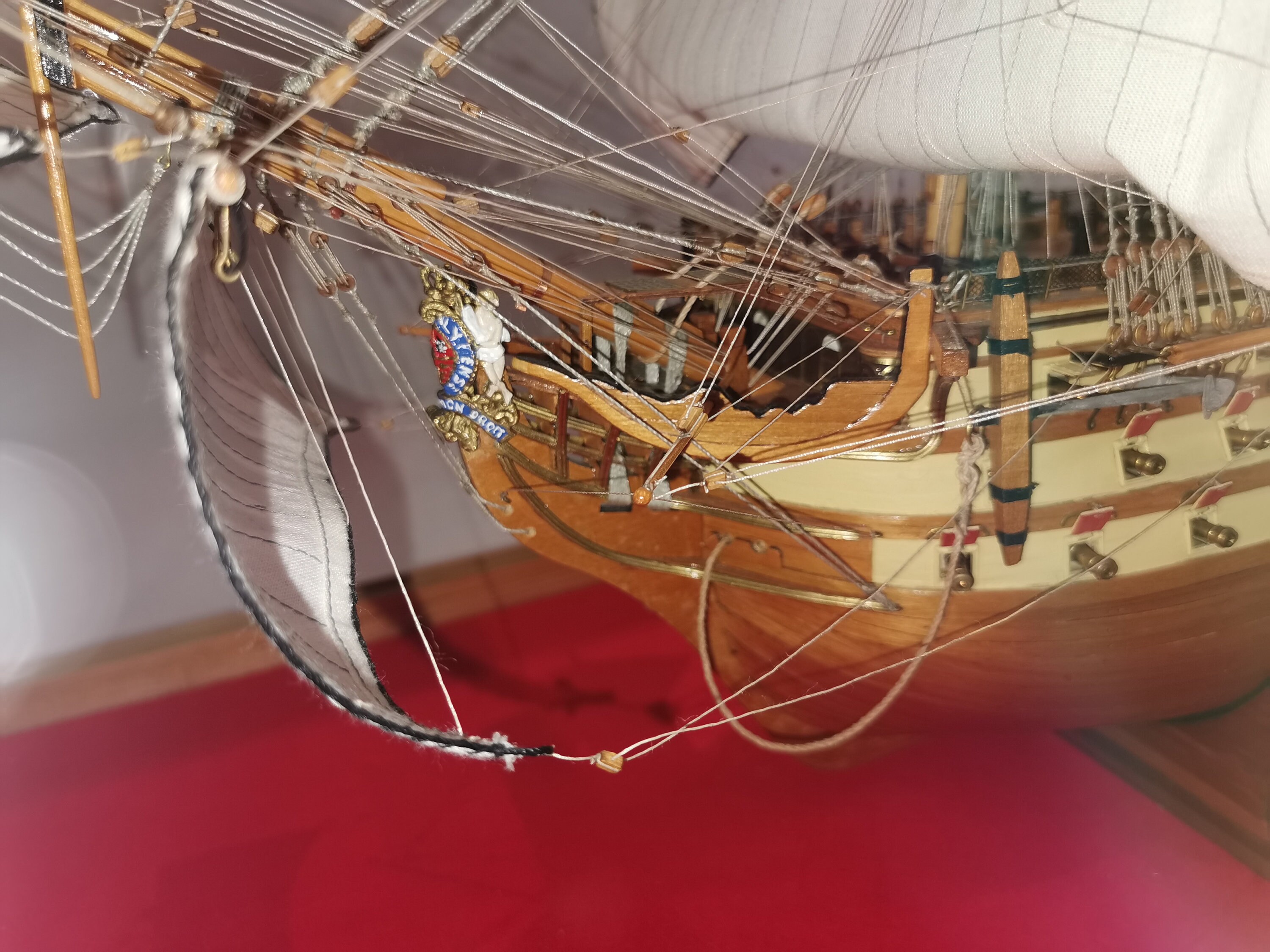 Model of HMS Victory- Full Sail (COLLECTION ONLY) - Etsy UK