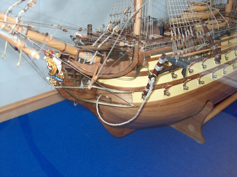 Model of HMS Victory- Standing Rigging (COLLECTION ONLY) - Etsy UK