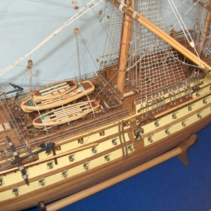 Model of HMS Victory- Standing Rigging (COLLECTION ONLY) - Etsy UK
