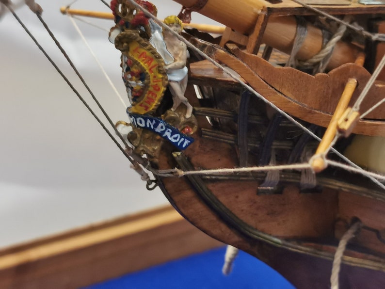 Model of HMS Victory- Standing Rigging (COLLECTION ONLY) - Etsy UK
