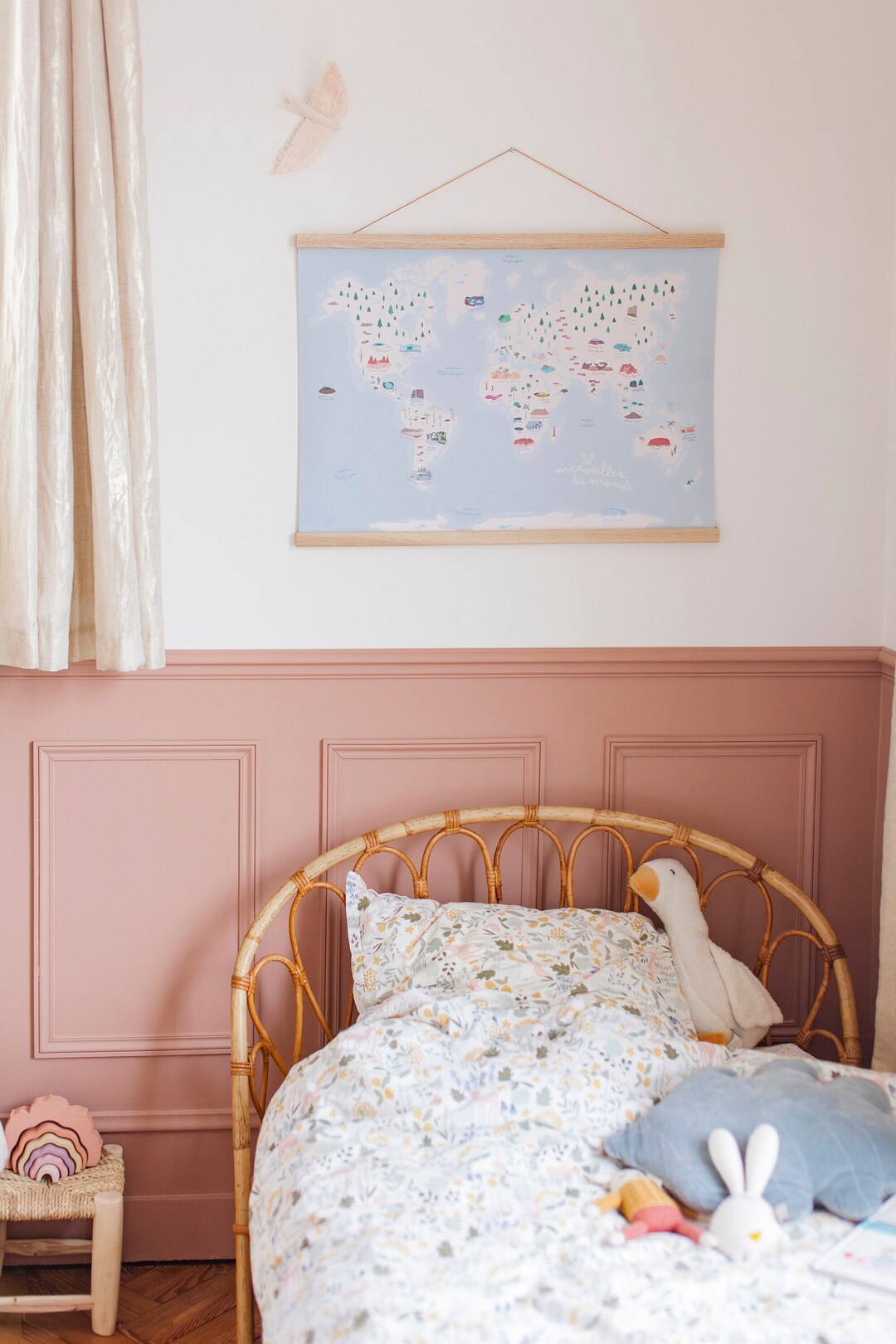 Educational World Map Wonder Nature Planisphere Learning - Etsy