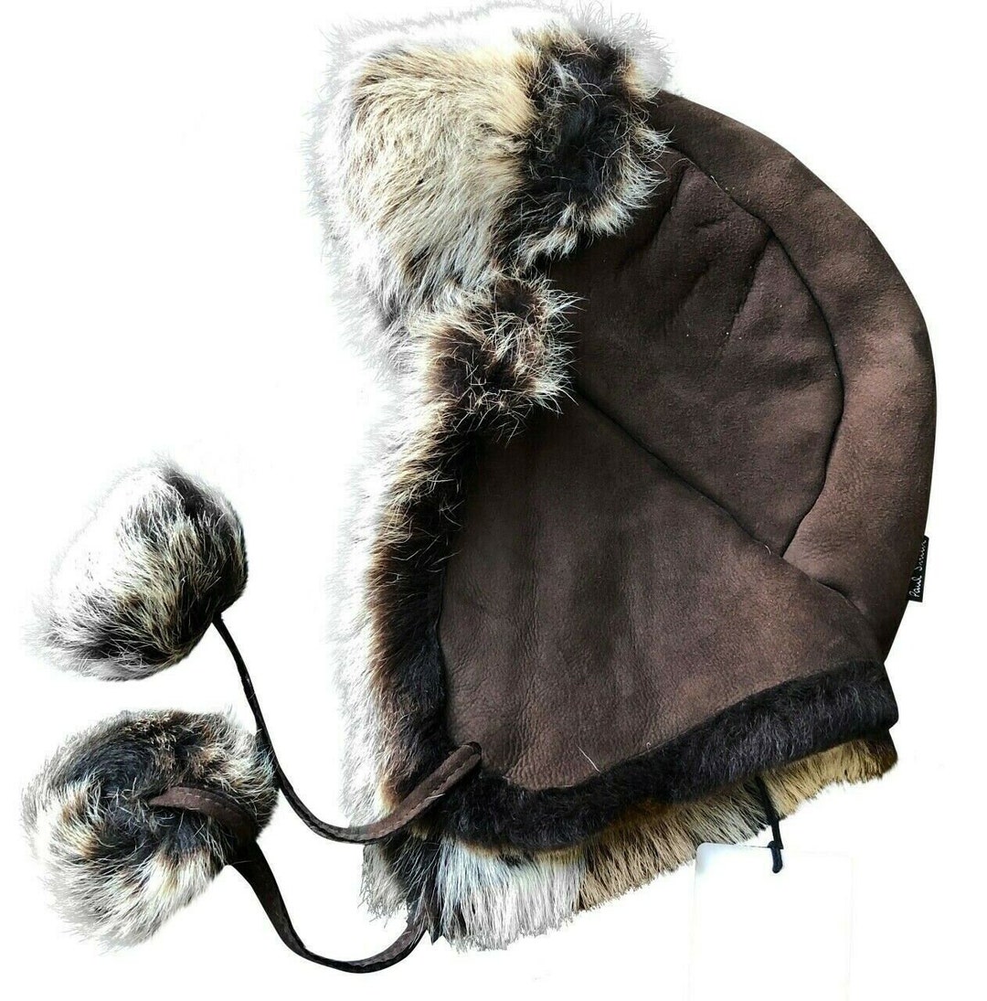 Paul Smith Hat Brown CHAPKA Trapper Hat - Etsy