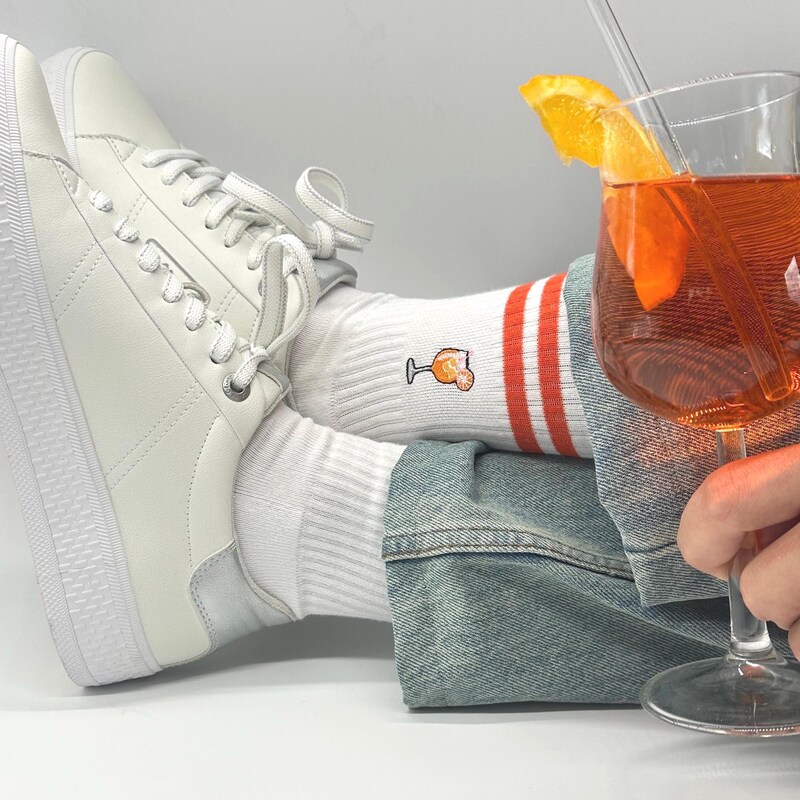 Aperol spritz socken - Etsy.de