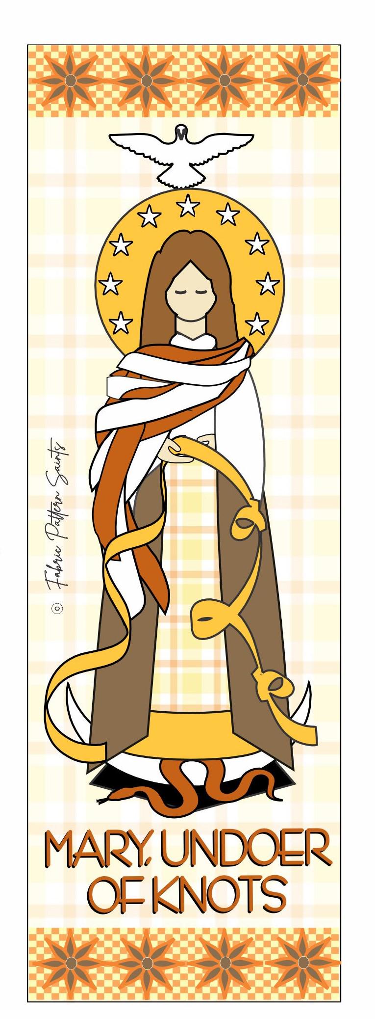 Catholic Saints' Bookmark 7"x2.5" Inch, Custom Saint Bookmark ...