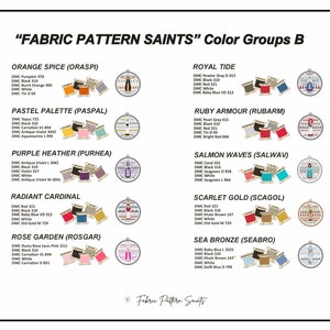 Completed Embroidered Saint in Fabric Display Hoop, Custom Saint ...