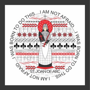 Confirmation Saint Prints, Catholic Saint Print 8X8, Confirmation Gift ...