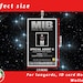 Men in Black Printable ID Badges | MIB Agent ID Badge | Office Parties ...