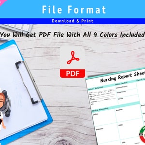 Nursing Brain Sheet | Patient Reporting | Handoff Report for Hospitals ...