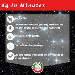 Men in Black Printable ID Badges | MIB Agent ID Badge | Office Parties ...