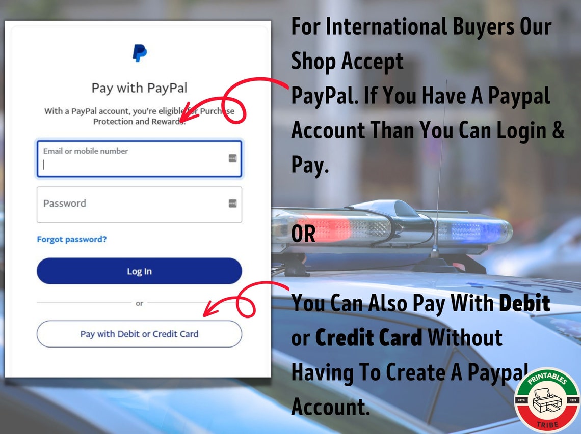 Police ID Badge | NYPD ID Card |first Responder| Policía Birthday Party ...