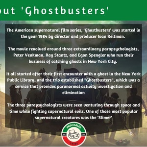Ghostbusters ID Badge | Peter Venkman Prop Replica (canva Edit) - Etsy