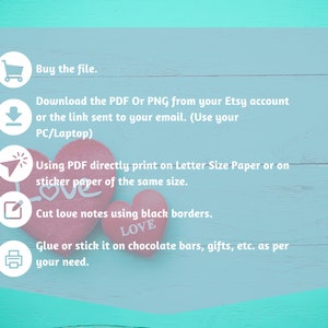 Romantic Love Notes Printable Mini Cards for Husband and Boyfriend ...