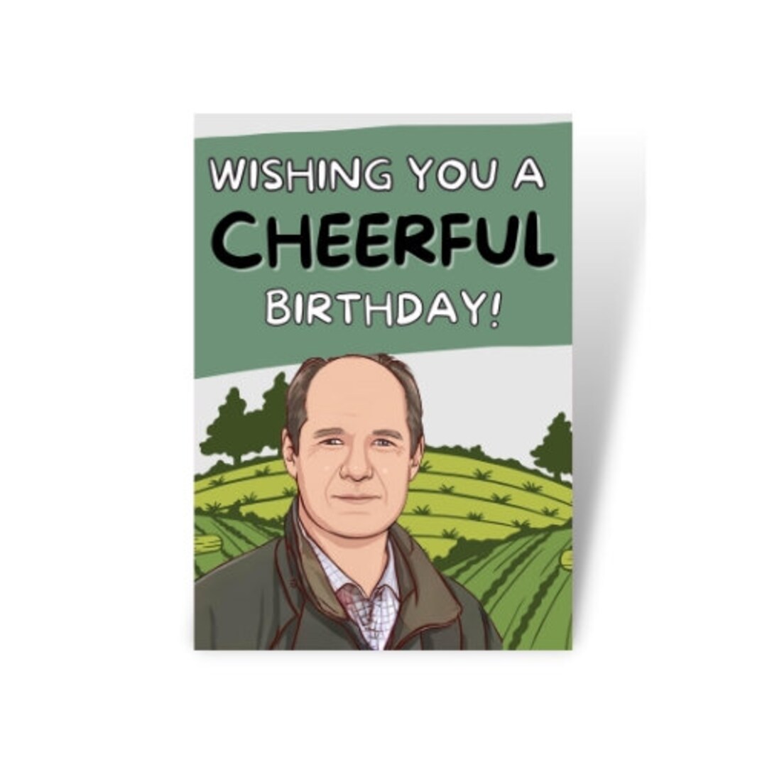 Cheerful Charlie, Clarksons Farm, Diddly Squat, Charlie, Funny Birthday ...